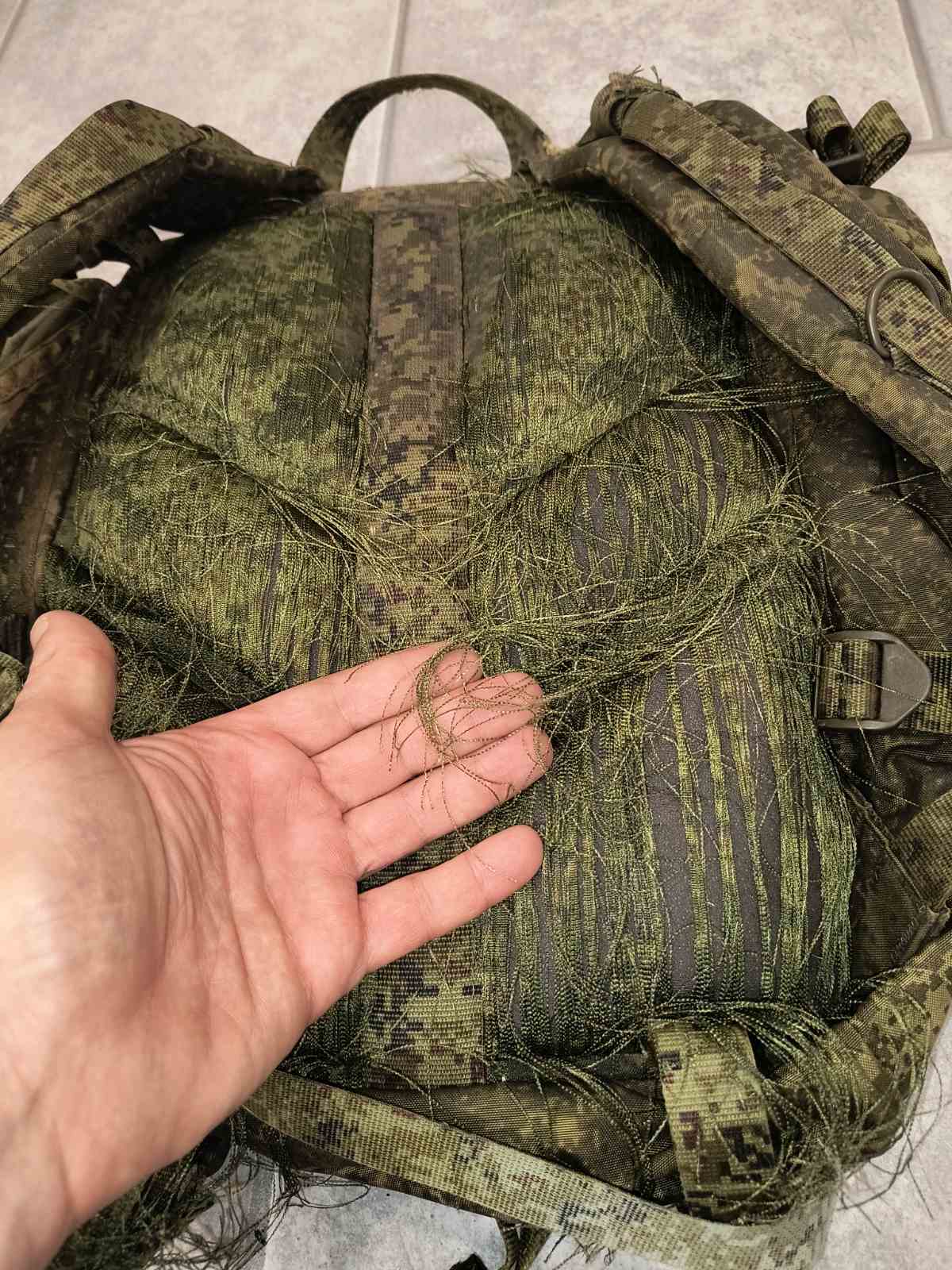 Trophy russian army Patrol backpack. Good condition. - Ukrainian War ...