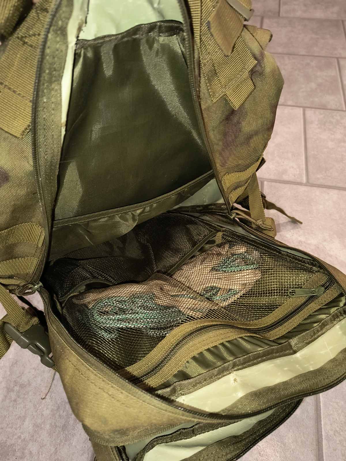 Trophy russian army backpack from Kursk region. Good condition ...