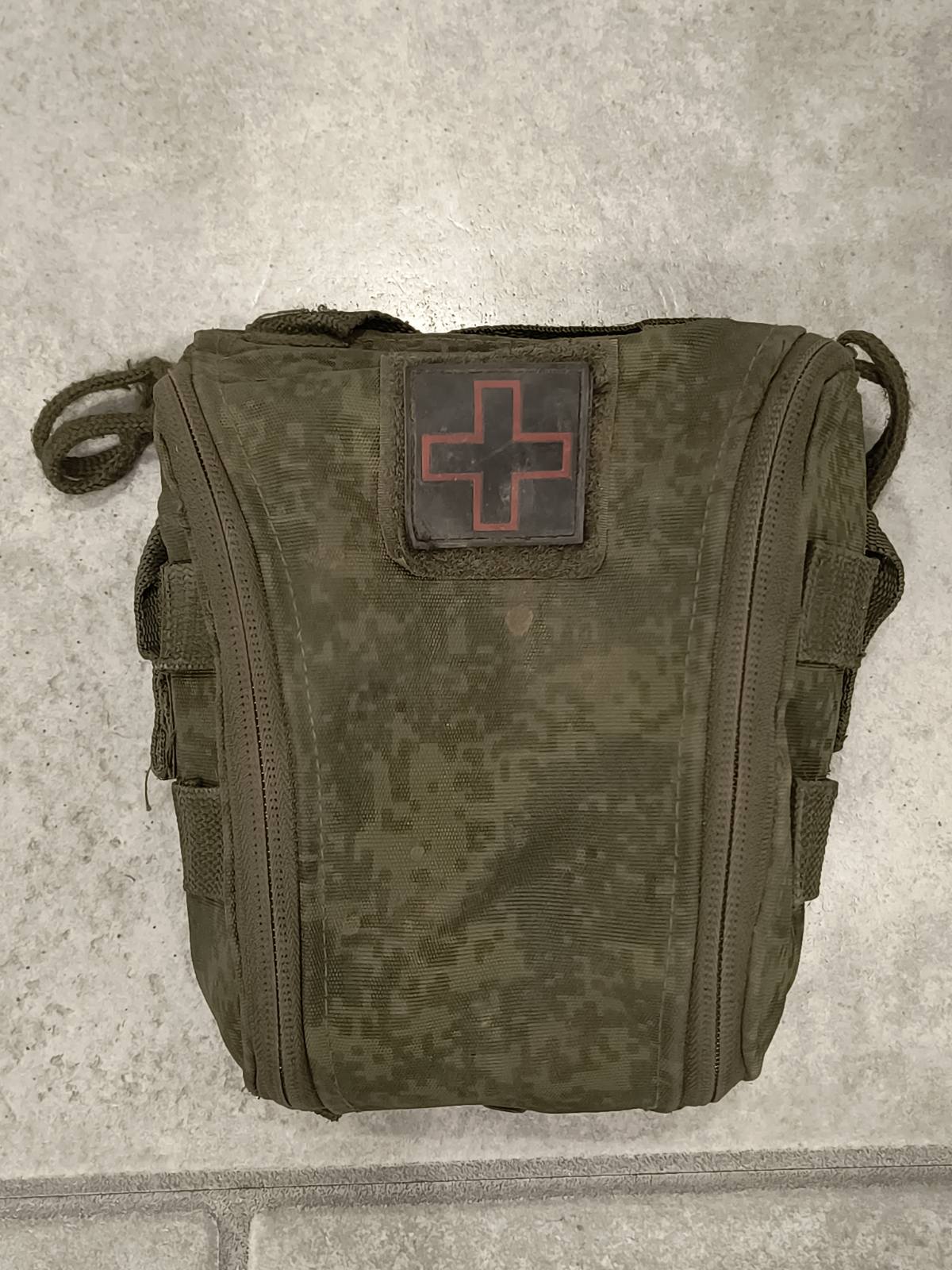 Trophy russian army Ratnik military first aid pouch with patch (Kursk ...