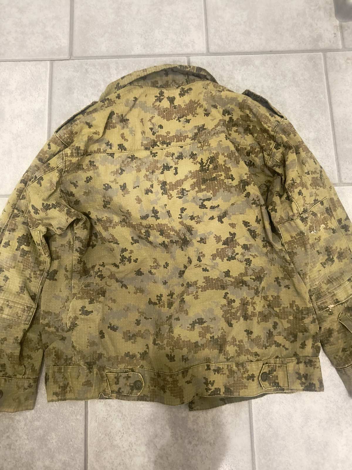 Trophy russian army uniform set in RARE type camouflage with blood ...