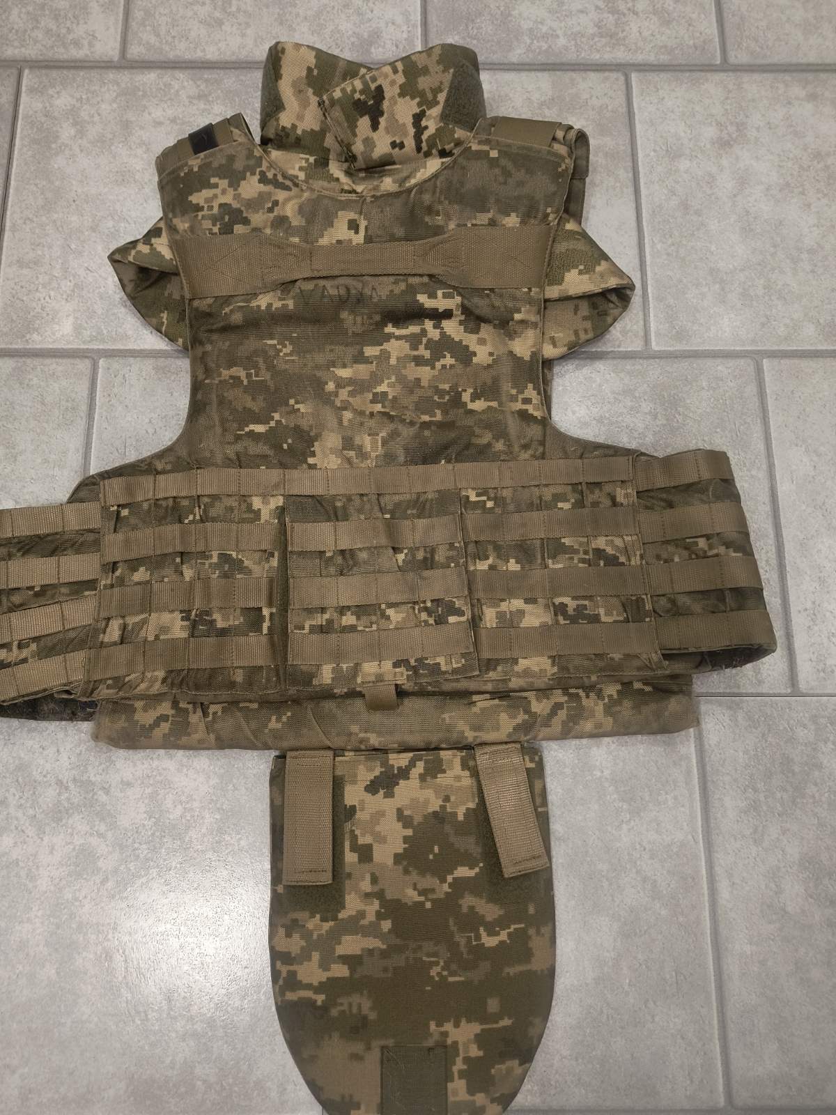 UKRAINIAN Bulletproof Vest “Korsar-M3c” with full set of soft armor ...