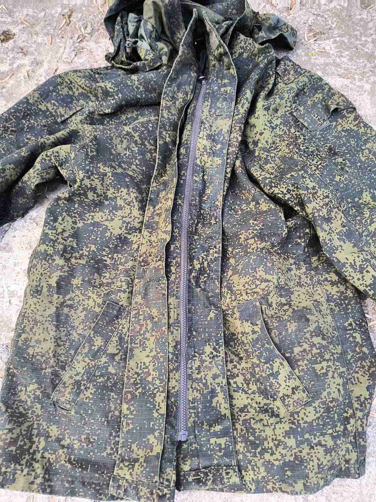 Trophy russian army summer uniform jacket from battlefield. Size 54-5 ...