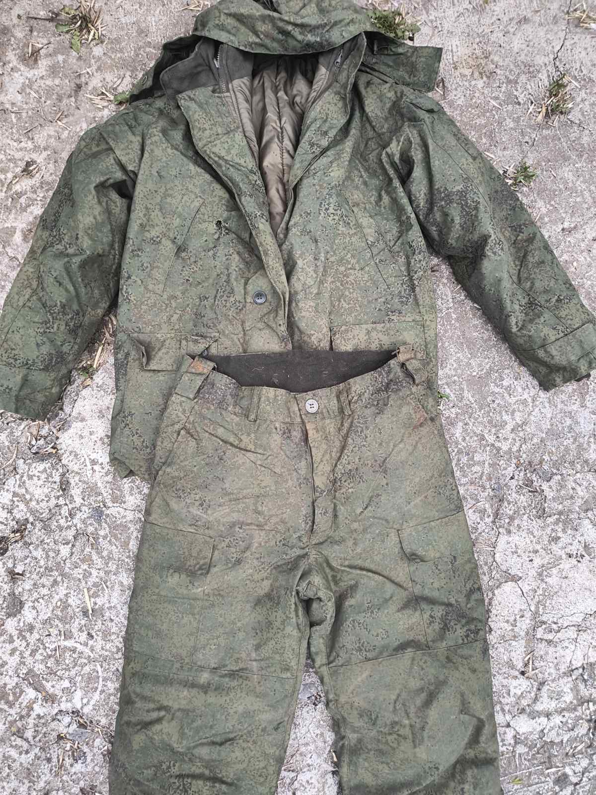 Trophy russian army uniform set from battlefield. Size 46-4 - Ukrainian ...