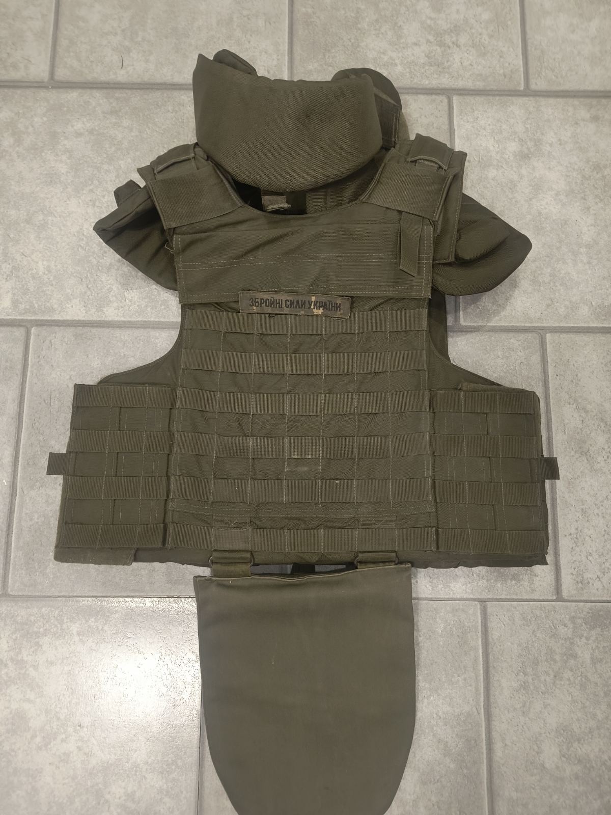 UKRAINIAN Bulletproof Vest “Korsar-M3c” with full set of soft armor and ...