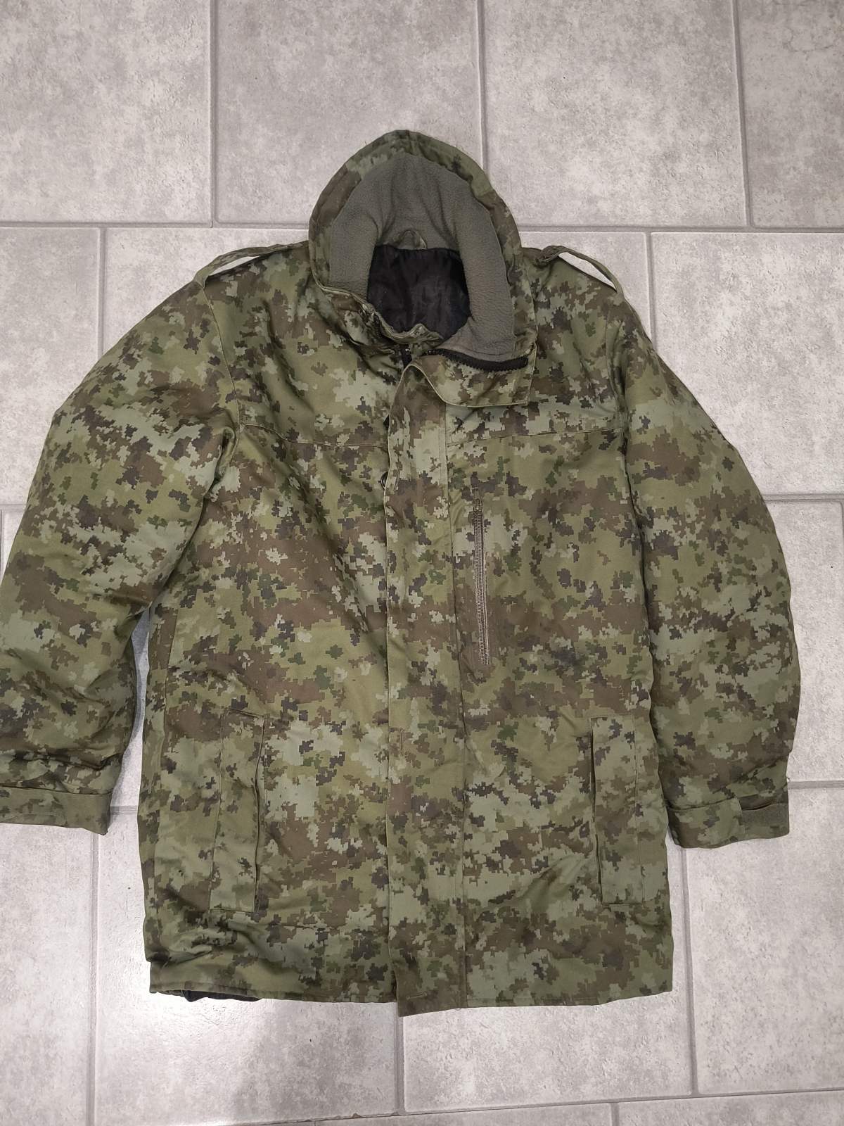 Trophy russian army warm wind and water repellent FSB uniform jacket ...