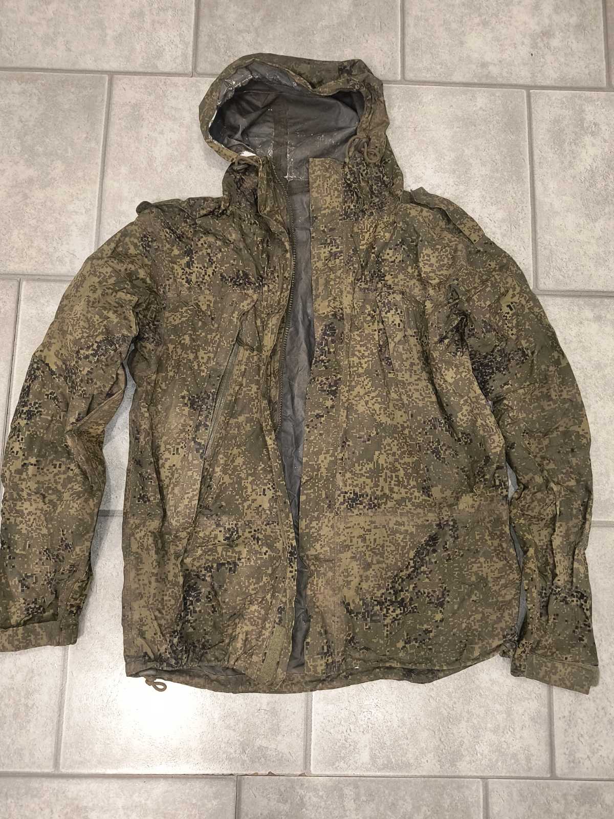 Trophy russian army water resistant uniform jacket. Size 48/50-3/4 ...