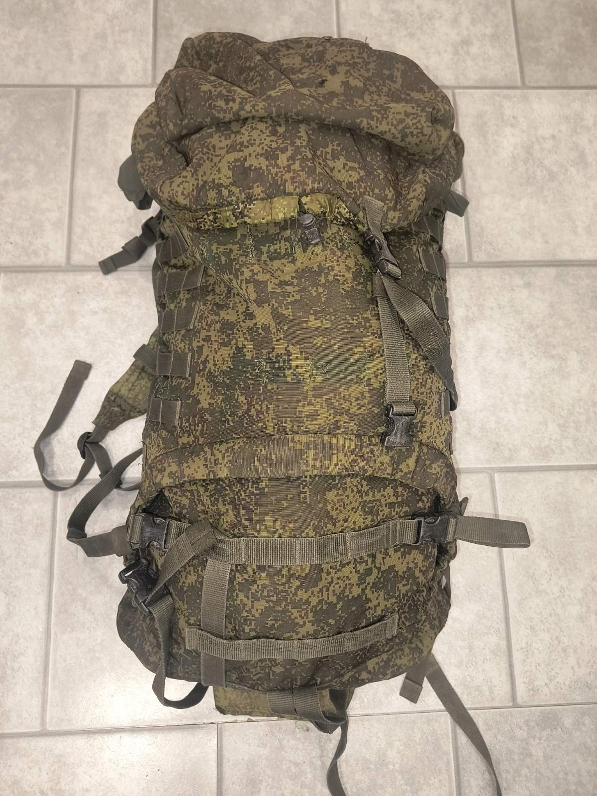 Trophy large russian army “Raid” backpack in Pixel (120 liters) with ...