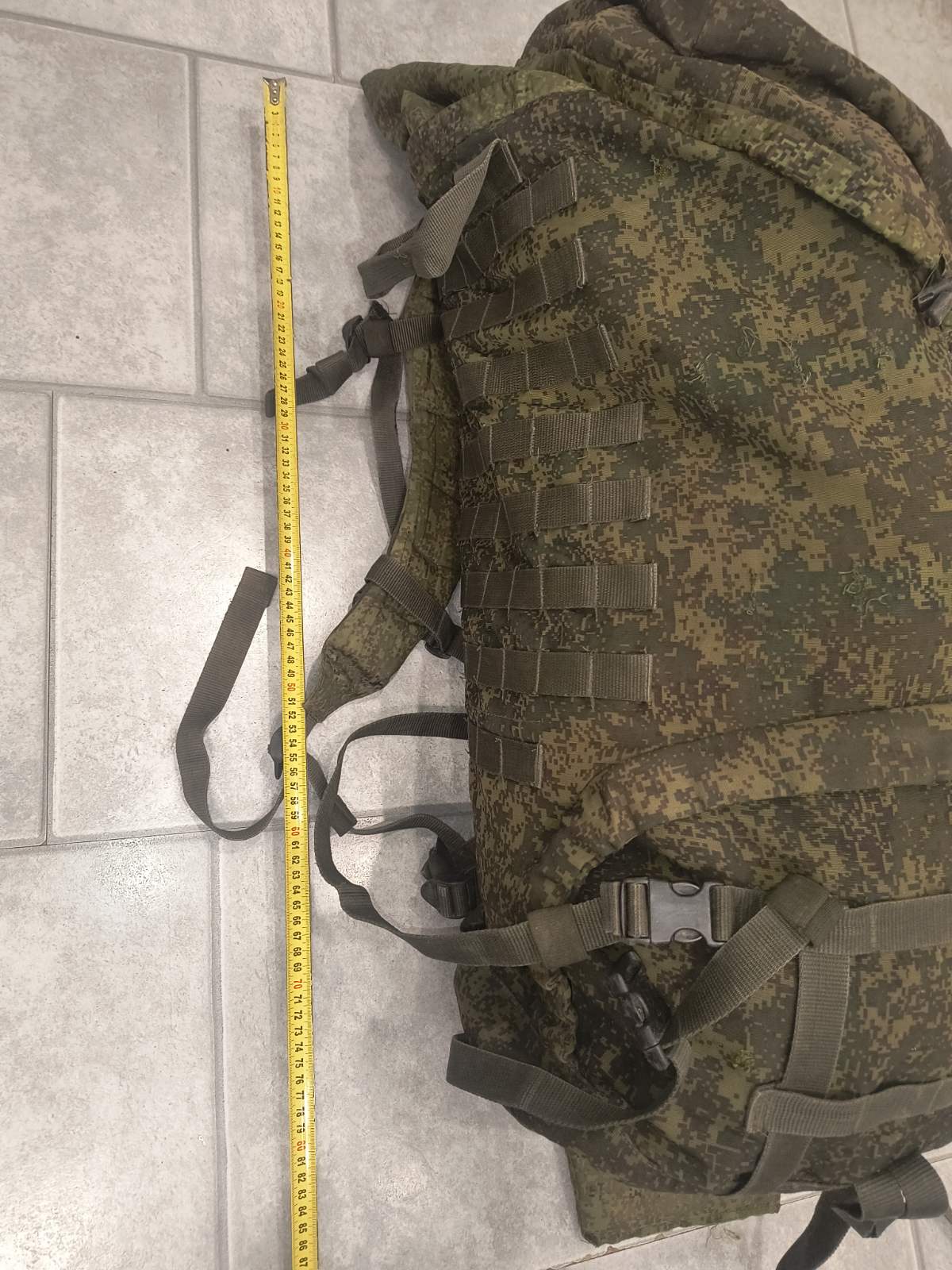 Trophy large russian army “Raid” backpack in Pixel (120 liters) with ...