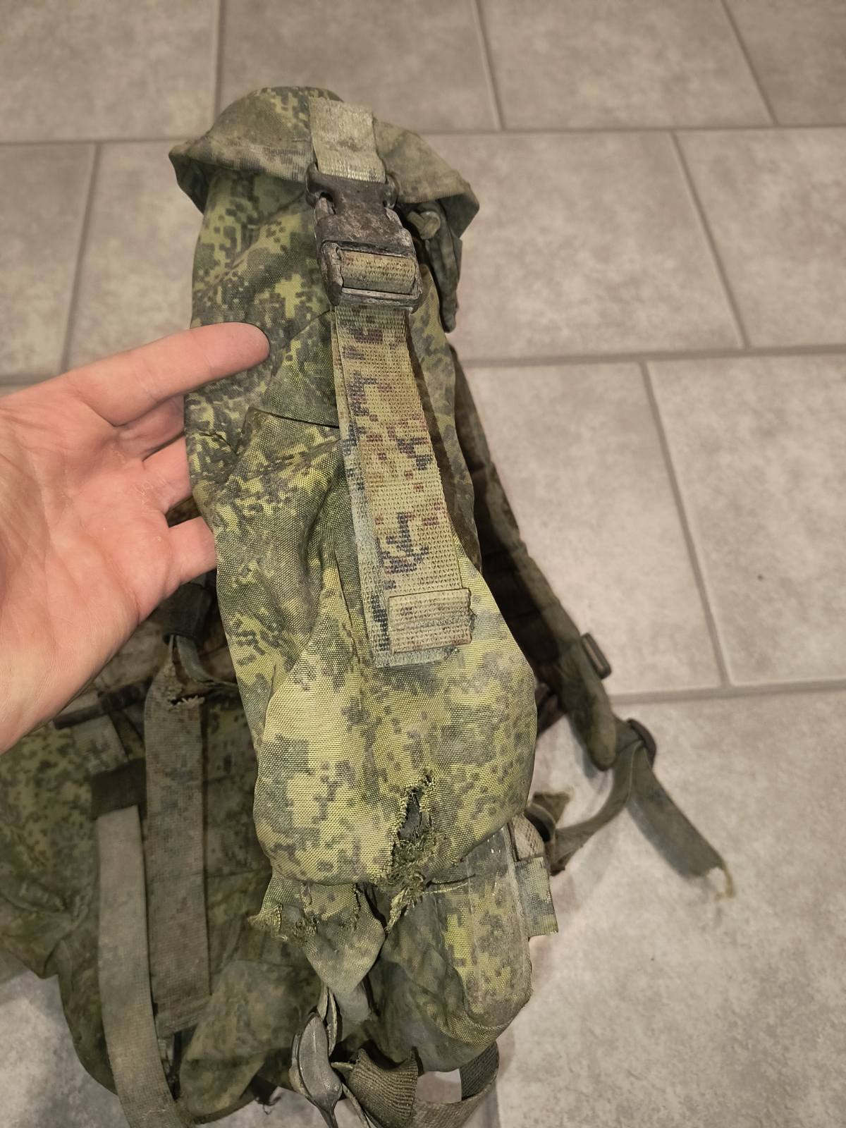 Trophy russian army Ratnik Patrol backpack from battlefield. Good ...