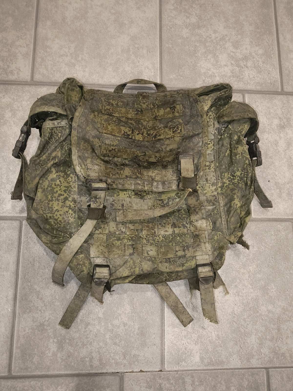 Trophy russian army Ratnik Patrol backpack from battlefield. Good ...