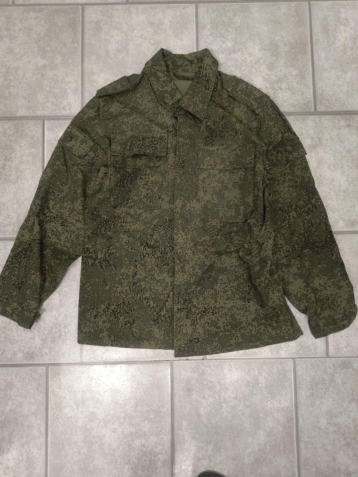 Trophy russian army uniform jacket with shoulder straps. Size 50-3 ...