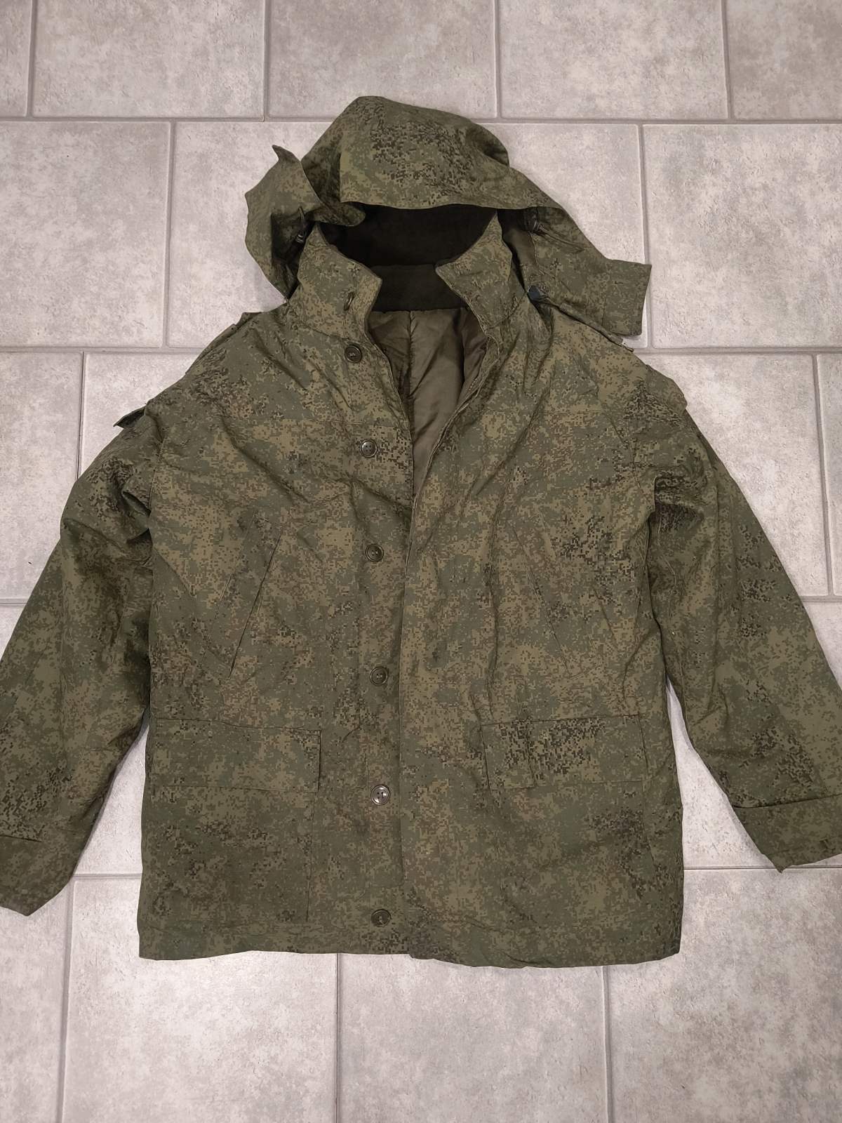 Trophy russian army winter uniform jacket with removable lining. Size ...