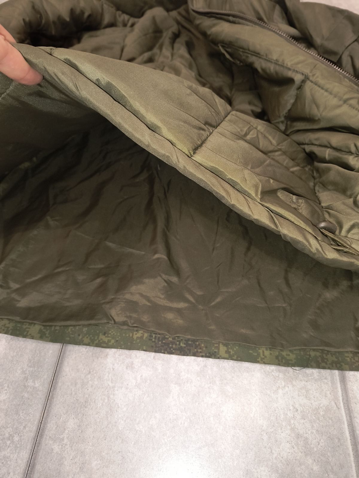 Trophy russian army winter uniform jacket with removable lining. Size ...